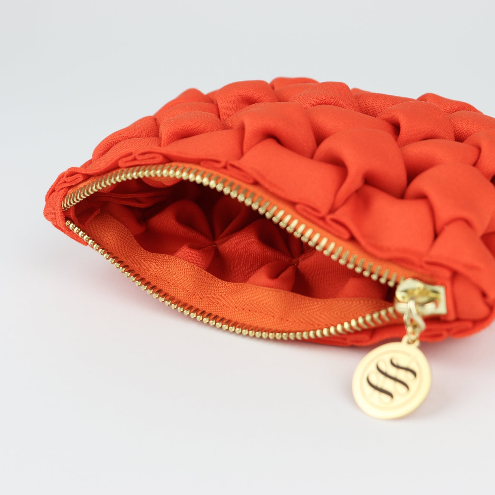 La Pochette Néosmock Mini - Orange Brûlé – Floriane Schmitt Studio
