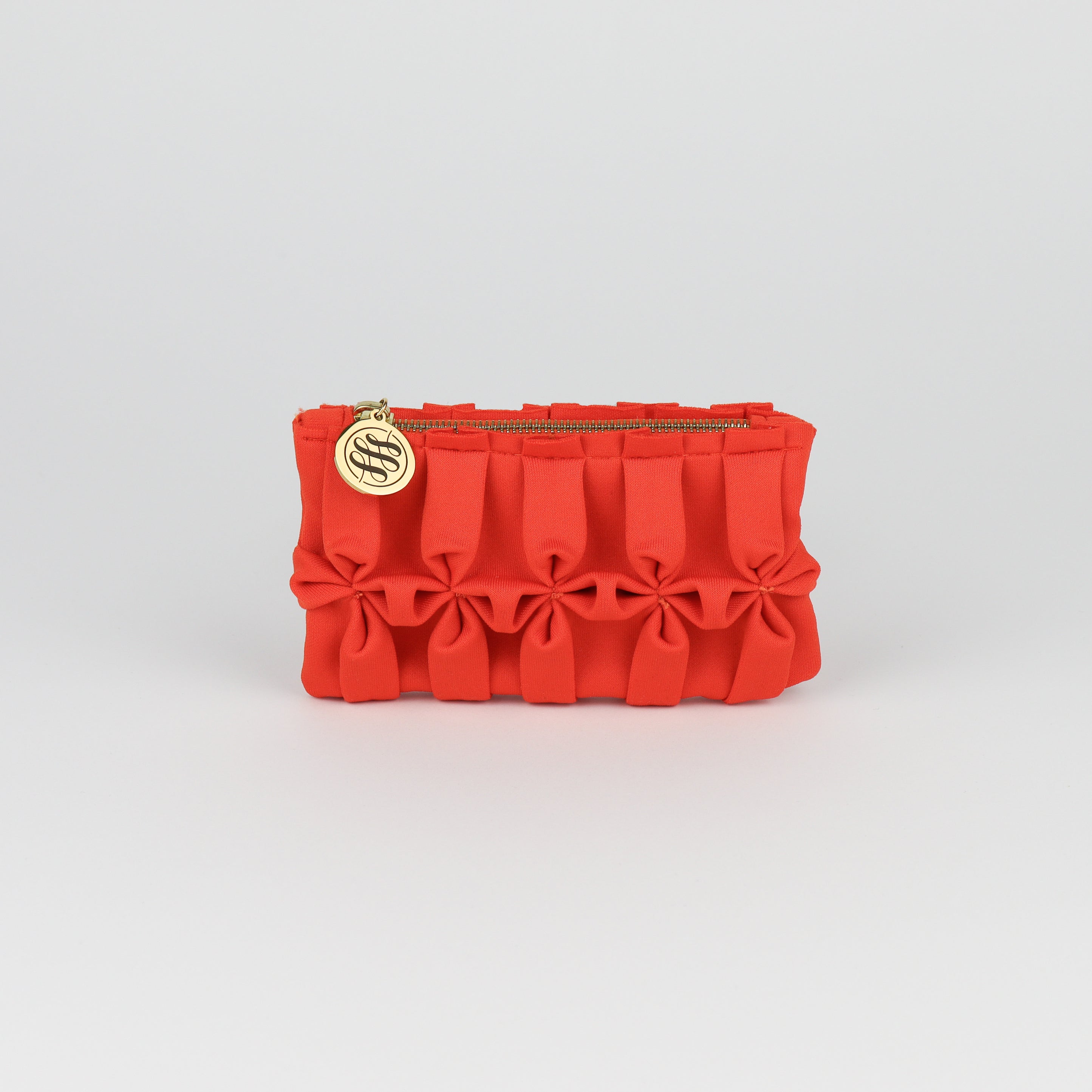 Le Porte-Carte Néosmock - Orange Brûlé – Floriane Schmitt Studio