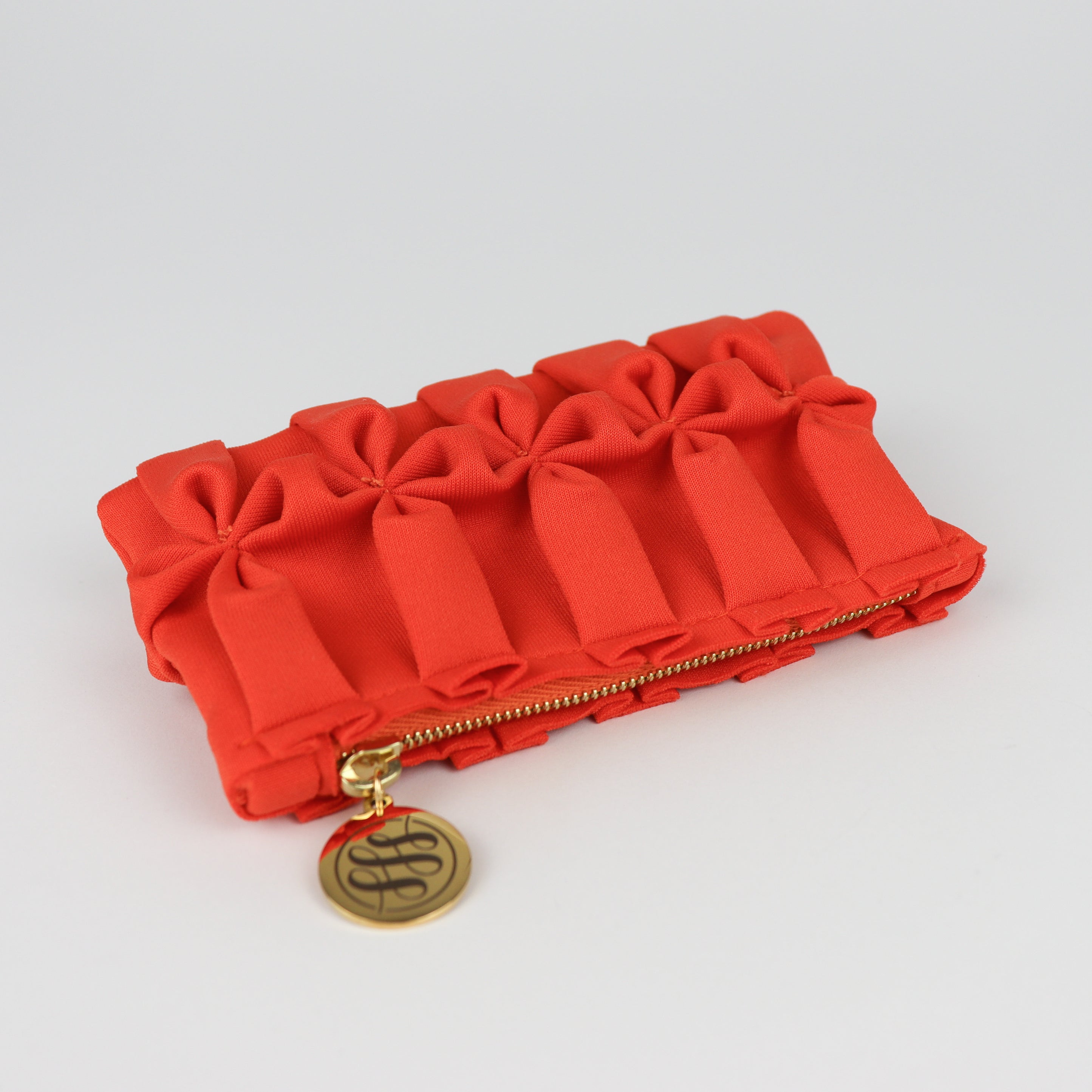 Le Porte-Carte Néosmock - Orange Brûlé – Floriane Schmitt Studio