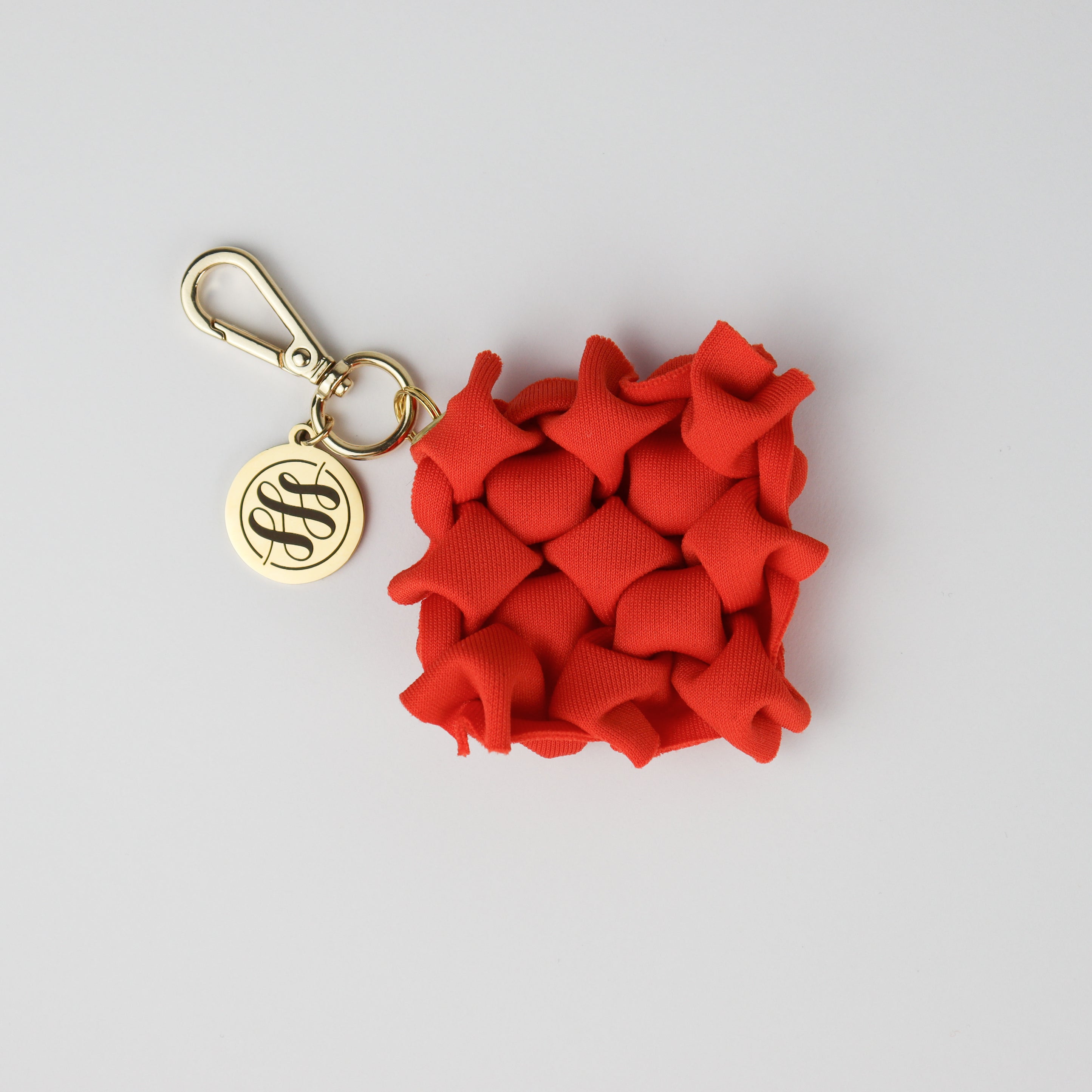 Le Porte-Clé Néosmock Réversible - Orange Brûlé – Floriane Schmitt Studio