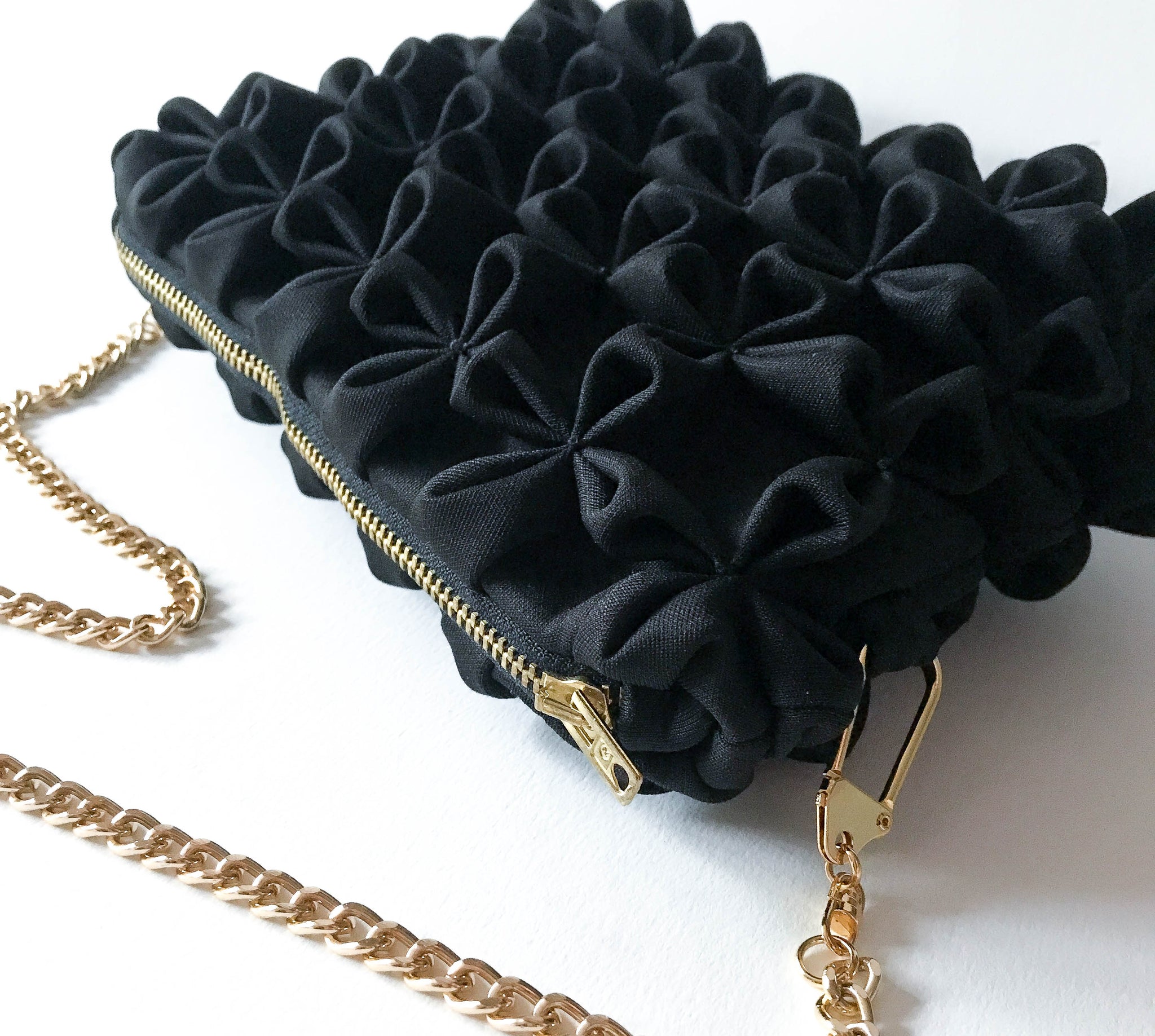 La Pochette Néosmock Inversée - Noir – Floriane Schmitt Studio